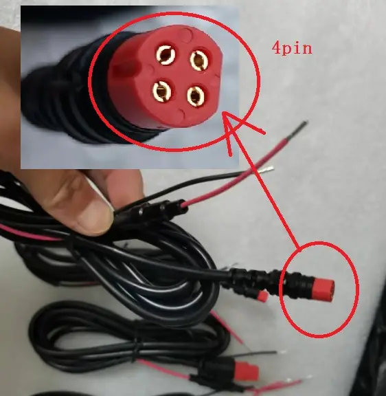 Oem 4-Pin Power Cable For Garmin Fishfinders - Instant Replacement!
