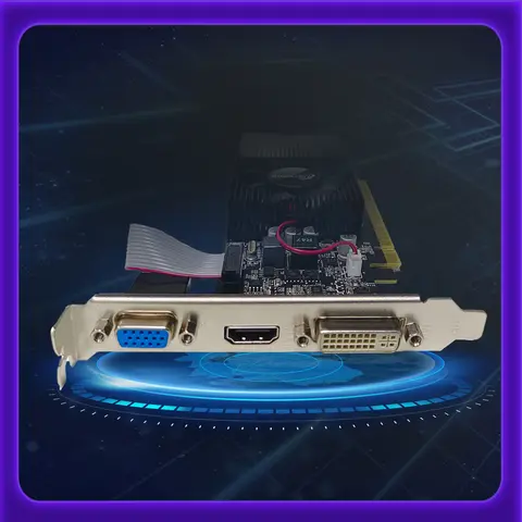 Kinology GT730 4GB DDR3 128Bit Graphics Card with HDMI VGA DVI Port PCI ...