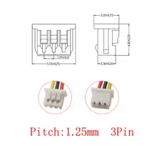 Discover 20Pcs 1.25Mm Jst Connectors In 10/25/20/30Cm Lengths! Perfect ...