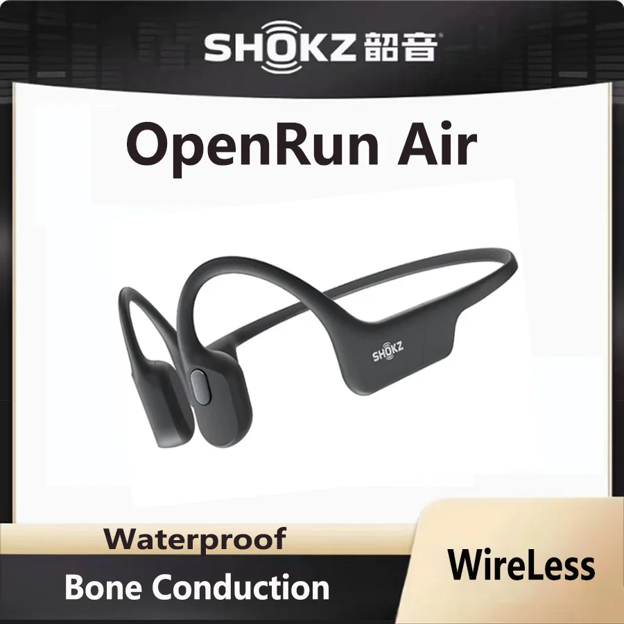 SHOKZ OpenRun Wireless Bluetooth Headphones Black – Die perfekte ...