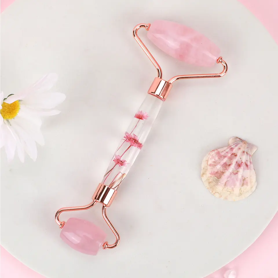 Natural Jade Roller Massager for Face Roller Face Massager Women Facial ...
