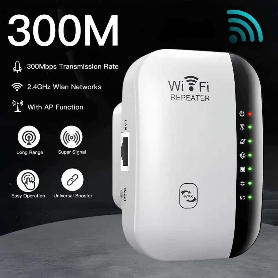 Boost Your Home Or Office Wi-Fi With This 300M Repeater And Amplifier ...