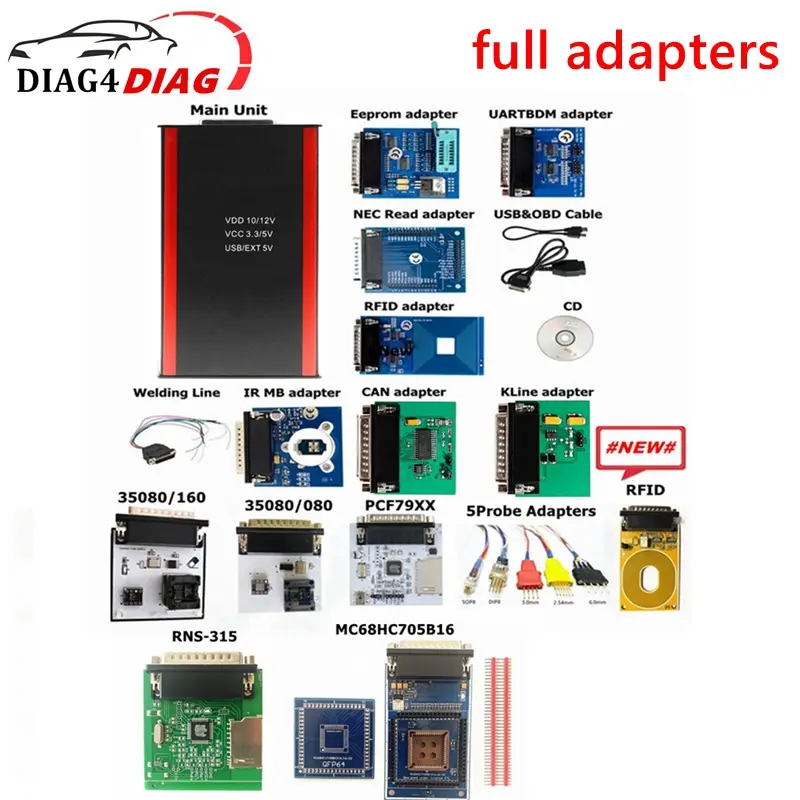 Iprog Pro V87 Full Set - Auto Key Programming Tool | Aliexpress