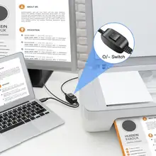 High-Speed 2-In-1 Printer Cable For Hp, Canon, Samsung Printers ...