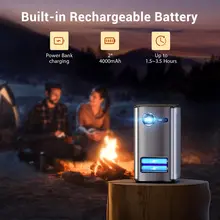 Experience 4K Home Theater On The Go With Byintek P70 Portable Smart ...