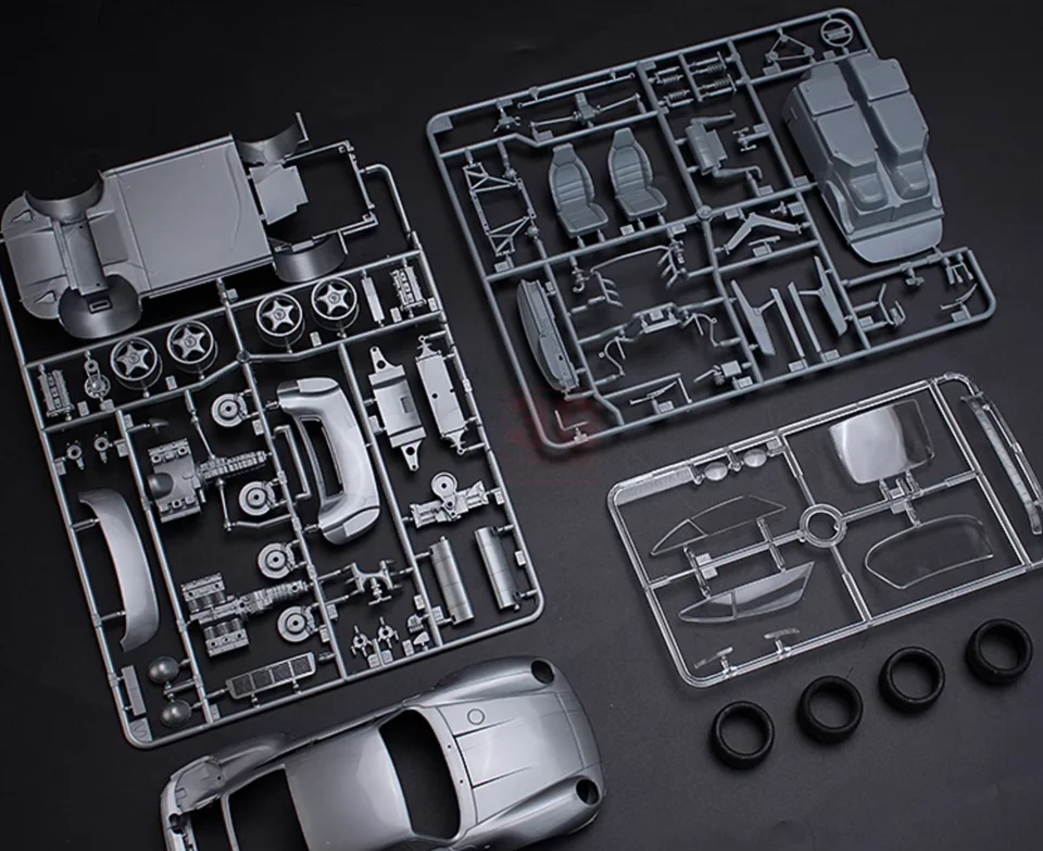 Tamiya 1/24 Scale Sports Car Kit, Perfect For Model Building Enthusiasts!