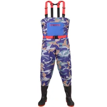 2025 Thickened Rain Pants Water Pants Half-body One-piece Fishing ...