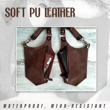 Anti-Theft Secret Agent Wallet, Armpit Holster, Double Shoulder Bag ...