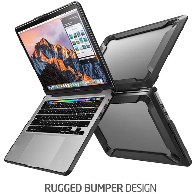 Dla MacBook Pro 13 Case A2159 A1989 A1706 A1708 2019 2018 2017 2016 z lub bez paska dotykowego Touch ID TPU zderzak pokrywy skrzynka AliExpress 7