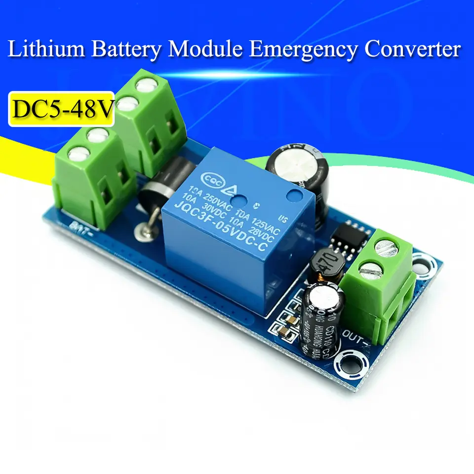 Boost Power, Restore Automatically: Yx850 5V-48V Lithium Battery Module ...