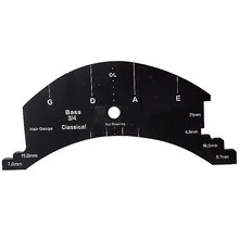 High-Quality Violin Bridge Template For All Sizes, Perfect Tuning Aid.