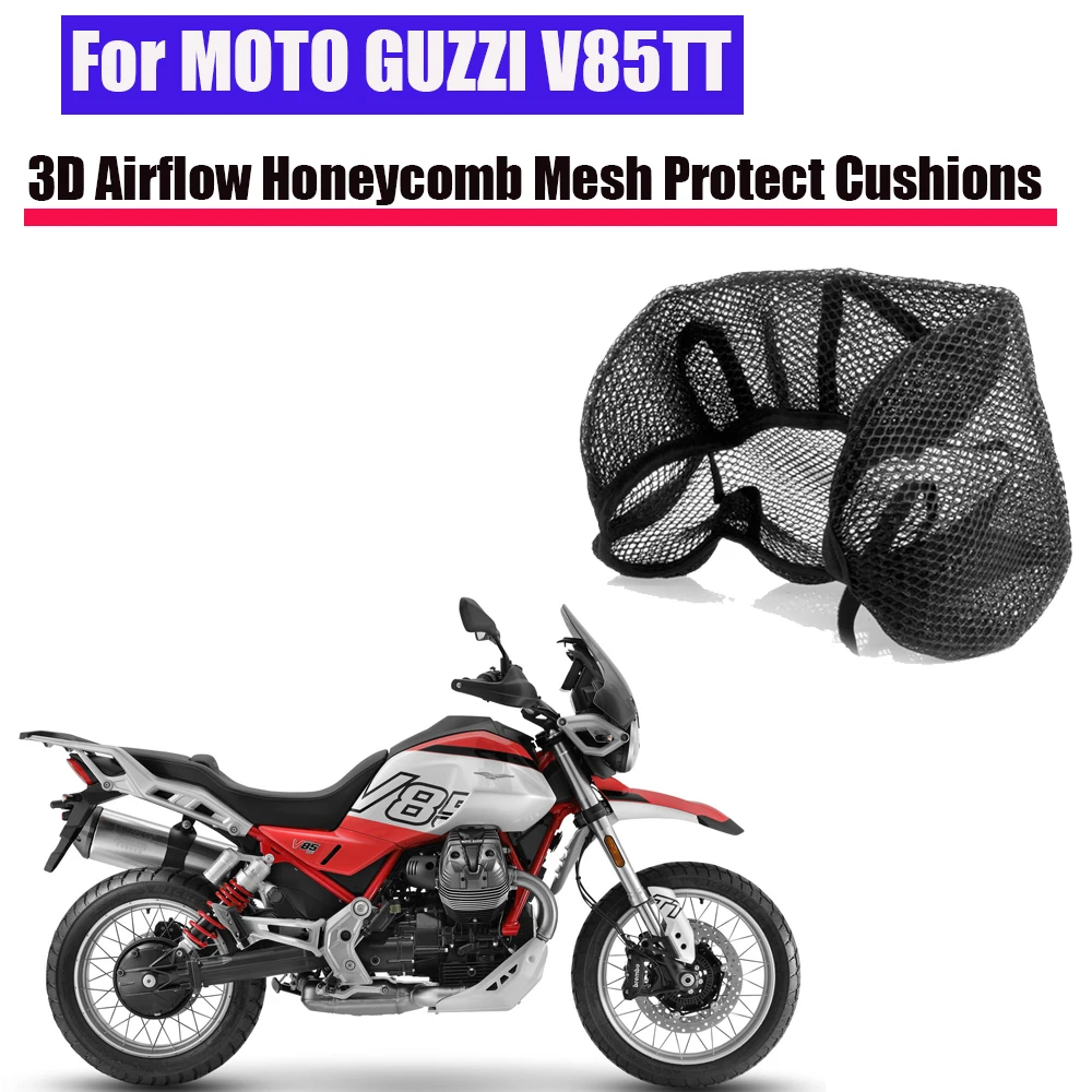 Ultimate Guide to MOTO GUZZI V85TT 3D Airflow Honeycomb Mesh Seat ...