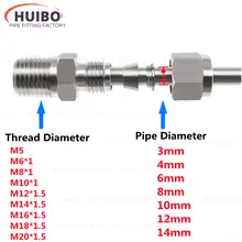 High-Quality Ss 304 Stainless Steel Pipe Fitting M5-M20 Male ...