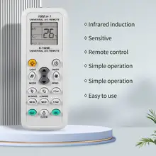 Advanced 1000-In-1 Universal Remote For Ac, K1028E Digital Lcd Control.