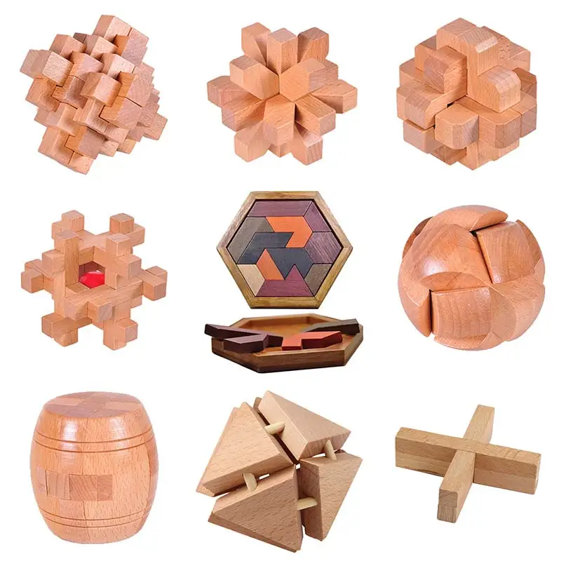 Beechwood Lock Puzzles For Kids And Adults, Educational Fun!