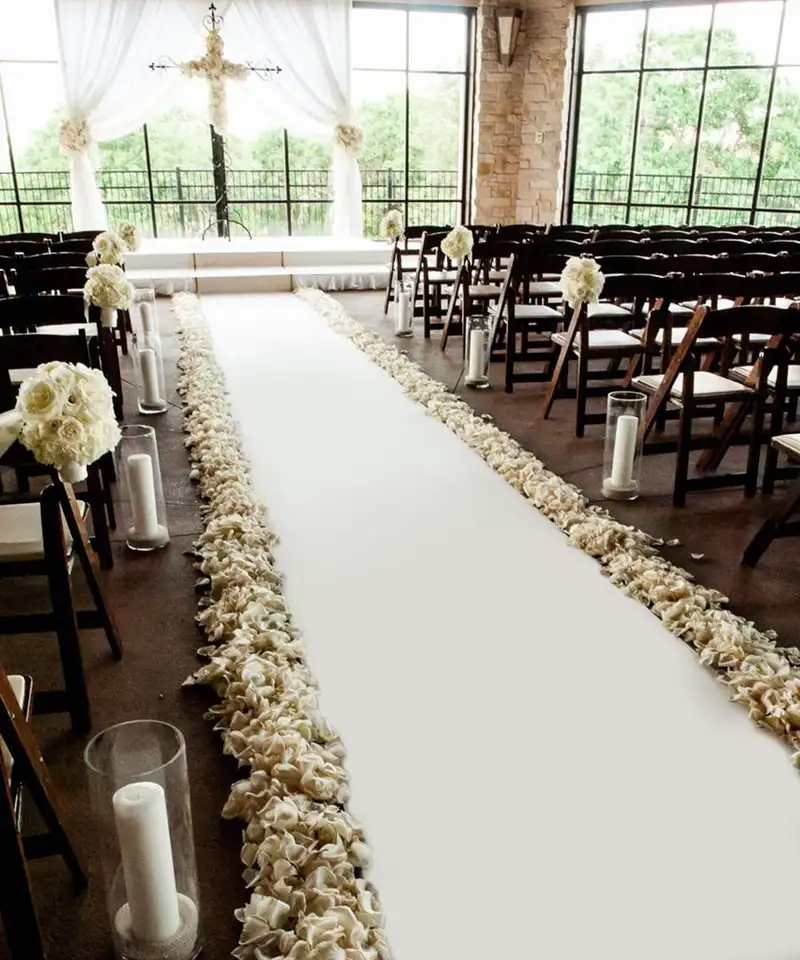 White Red Wedding Carpet, Hotel Runway Carpet, Runway Carpet, Proposal ...