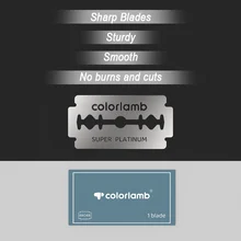 High-Quality, Super Sharp, 10Pcs Safety Razor Blades For Men.