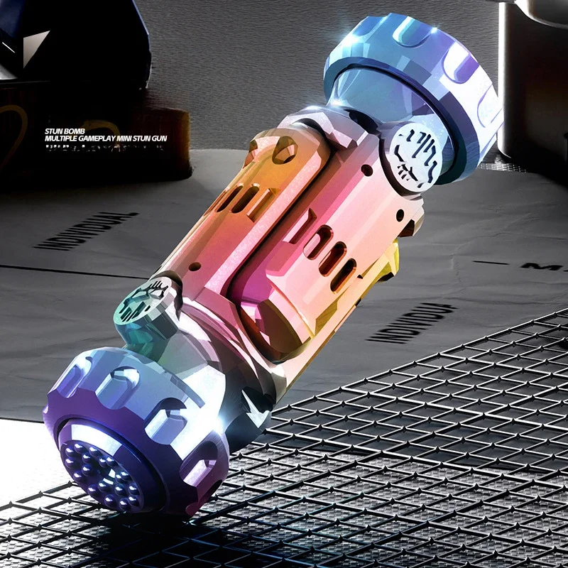 Stun Grenade Fidget Spinner Miniature Pistol Toy Gun with Ejectable ...