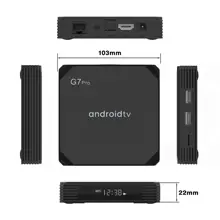 High-Performance G7 Pro Smart Tv Box With 4K Hd And Dual Wifi