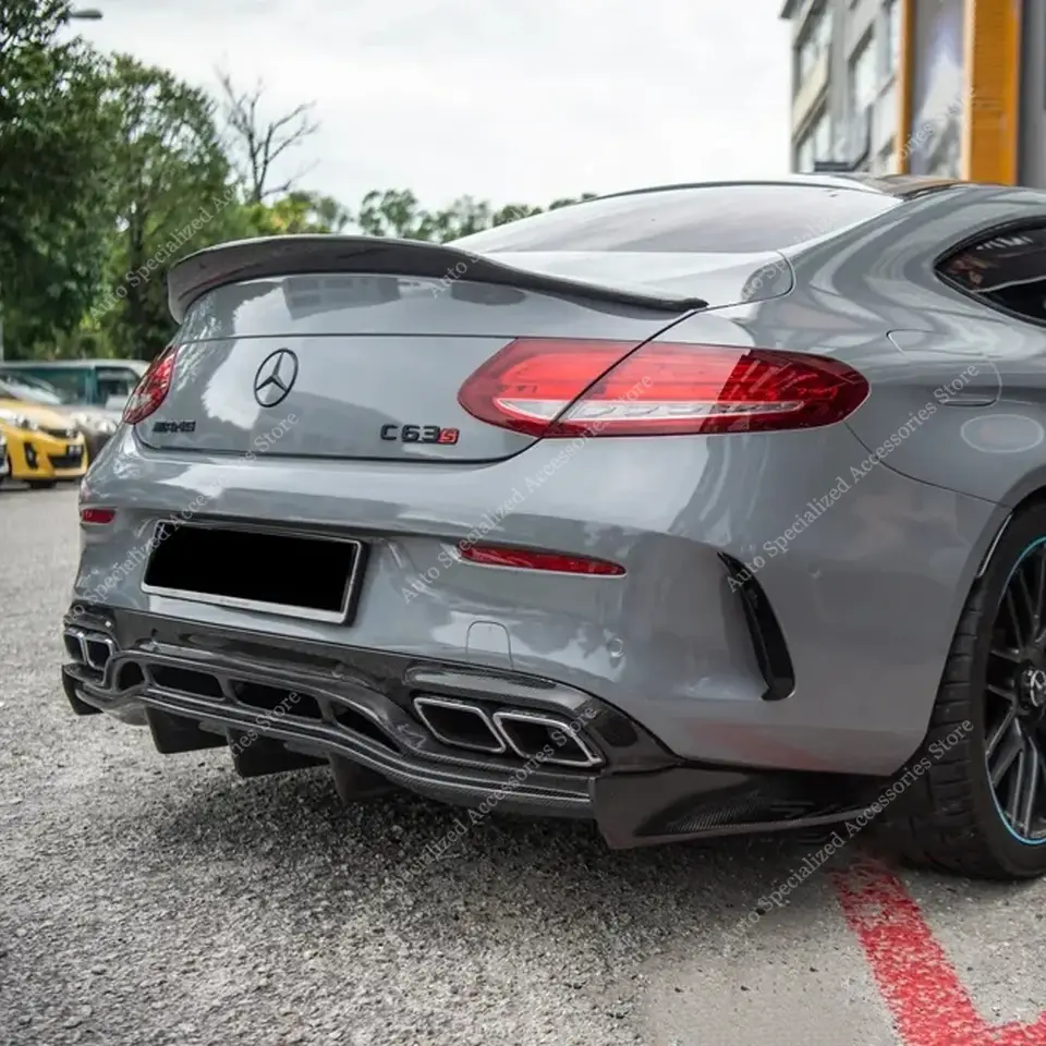 High-Quality Mercedes C205 Psm Style Rear Spoiler Wing For C-Class 2015 ...