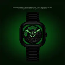 Elegant Skeleton Watches, Luminous Ceramic, Men & Women, 2024 Y Eastern ...