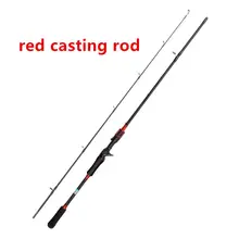 red casting rod