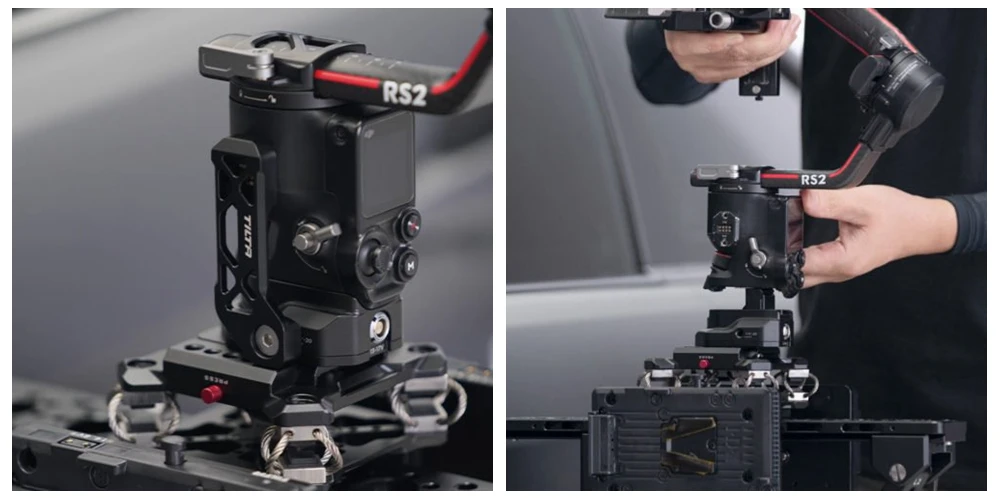 Tilta-tg-pbp電源ベースプレート (dji rs2/rs3 pro/rs4用) 、2ピン入力