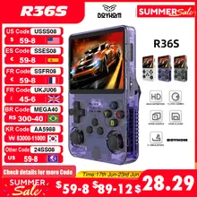 Retro Handheld Game Console With Ips Screen, Linux System, 64Gb Storage.