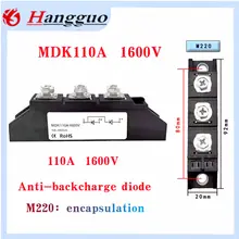 High-Power Anti-Reverse Diode Mdk55A, 1600V 160A Dc Protection.