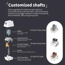 High-Quality Furycube Zt99 Mechanical Keyboard With 2.4G Wireless, Rgb ...