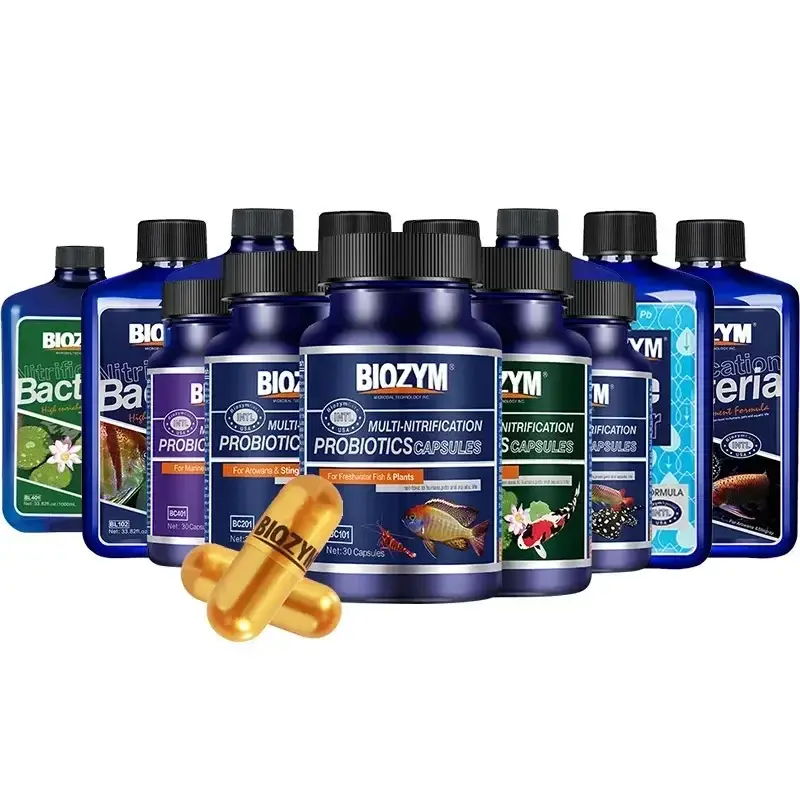 Biozym Nitrifying Bacteria Capsules For Fresh & Marine Fish Tanks ...