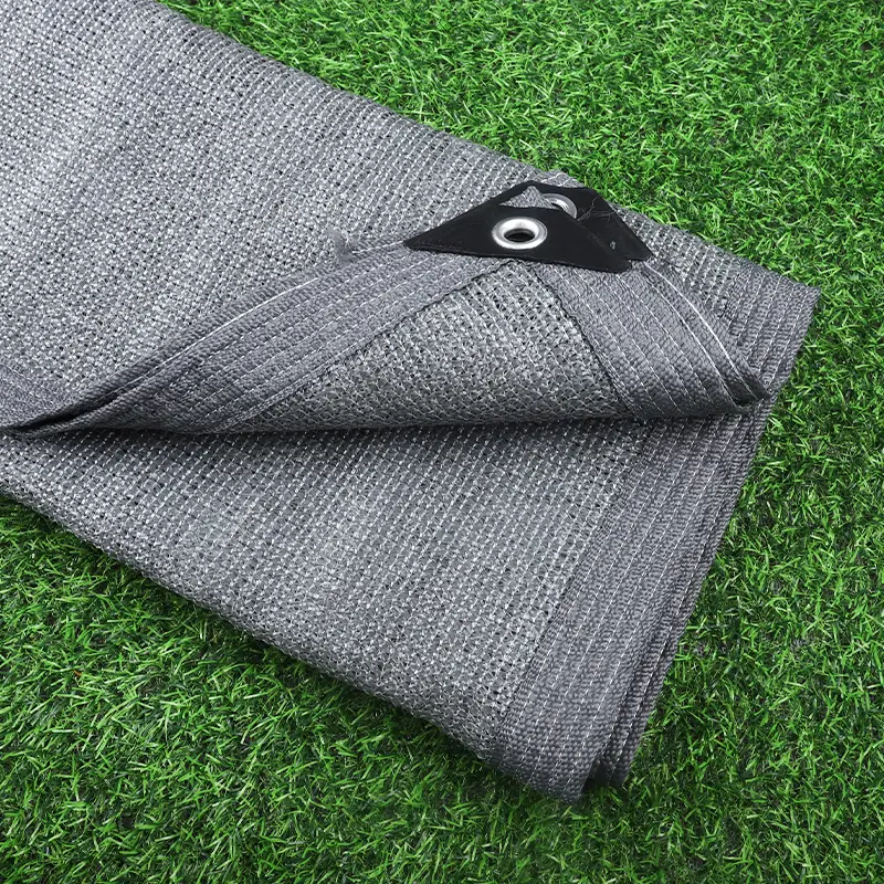 Grey Hdpe Sun Shade Net, Uv Protection, Garden Plant Cover, Outdoor ...