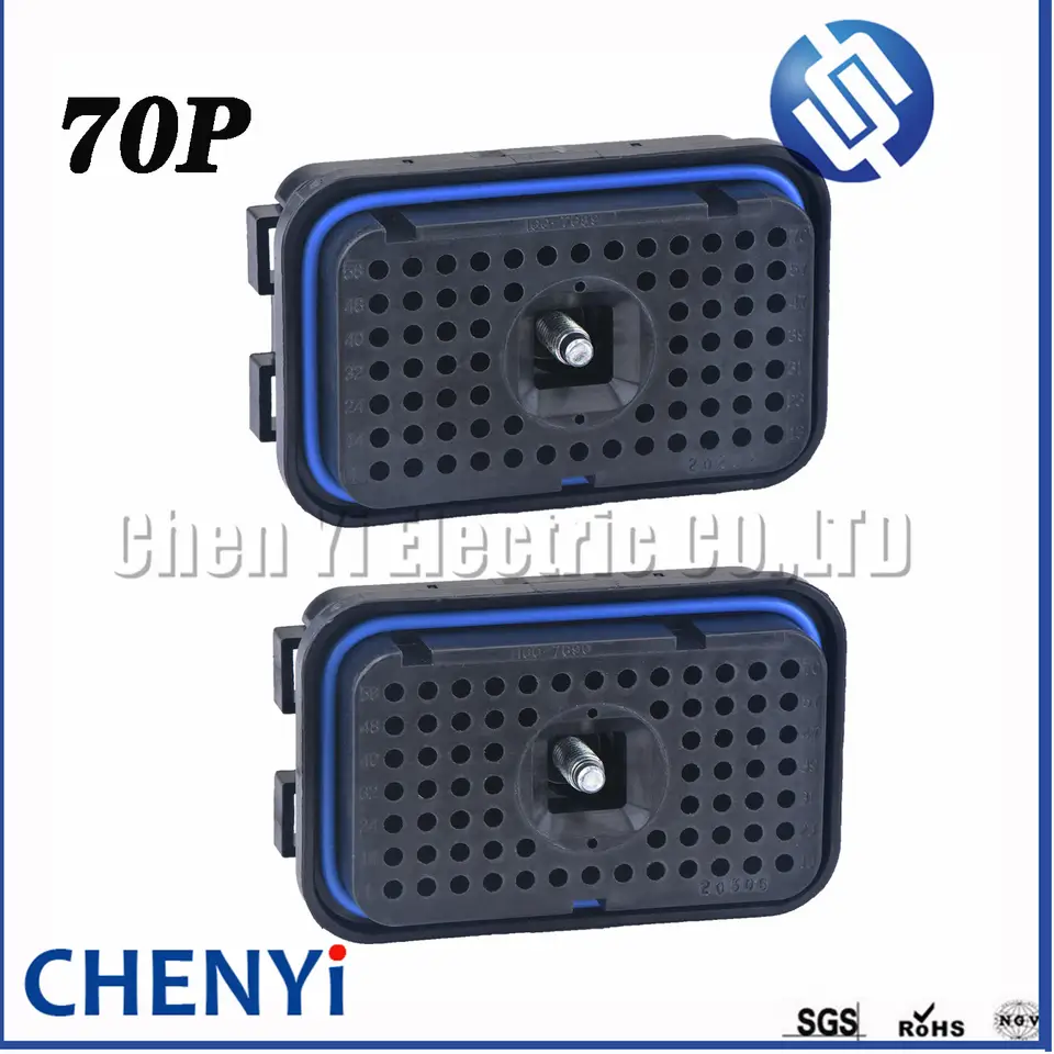 Original E325 Ecu Connector, 70-Pin Plug, Excavator Accessories.