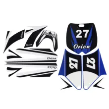 LING QI APOLLO Sticker Graphics For Motorcycle Apollo.Decals Set Of ...