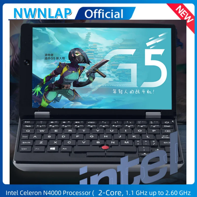 7-Inch Touch Screen Intel Celeron Portable Laptop, Windows 10, 12Gb Ram ...