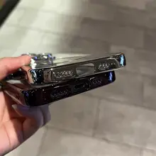 Luxury Magnetic Case For Iphone 16-11, Clear Plating, Wireless Charging ...