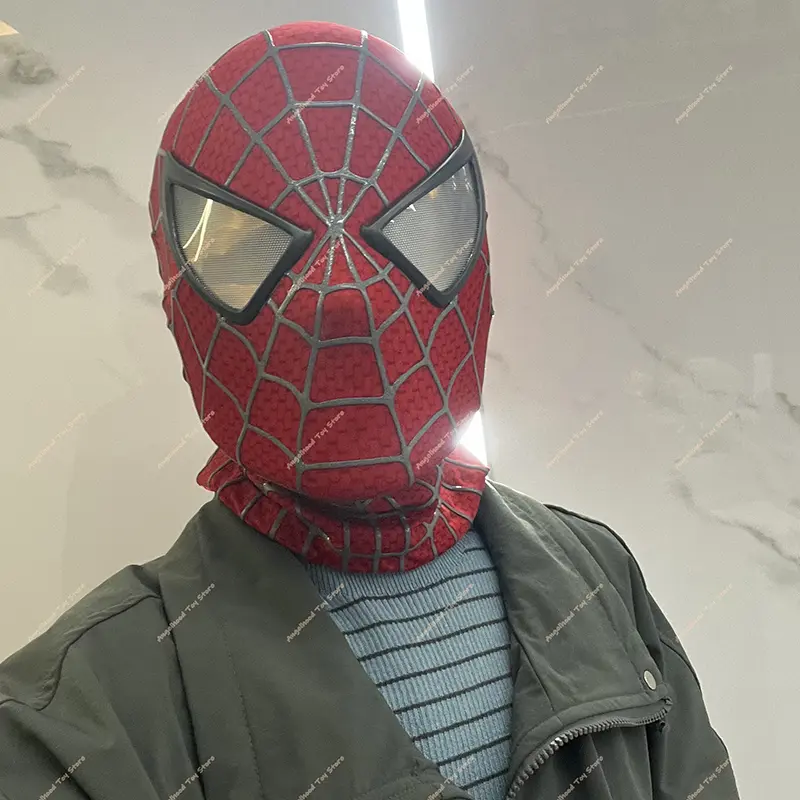 Marvel Spiderman Moving Eyes Mask, Perfect Christmas Gift For Adults.