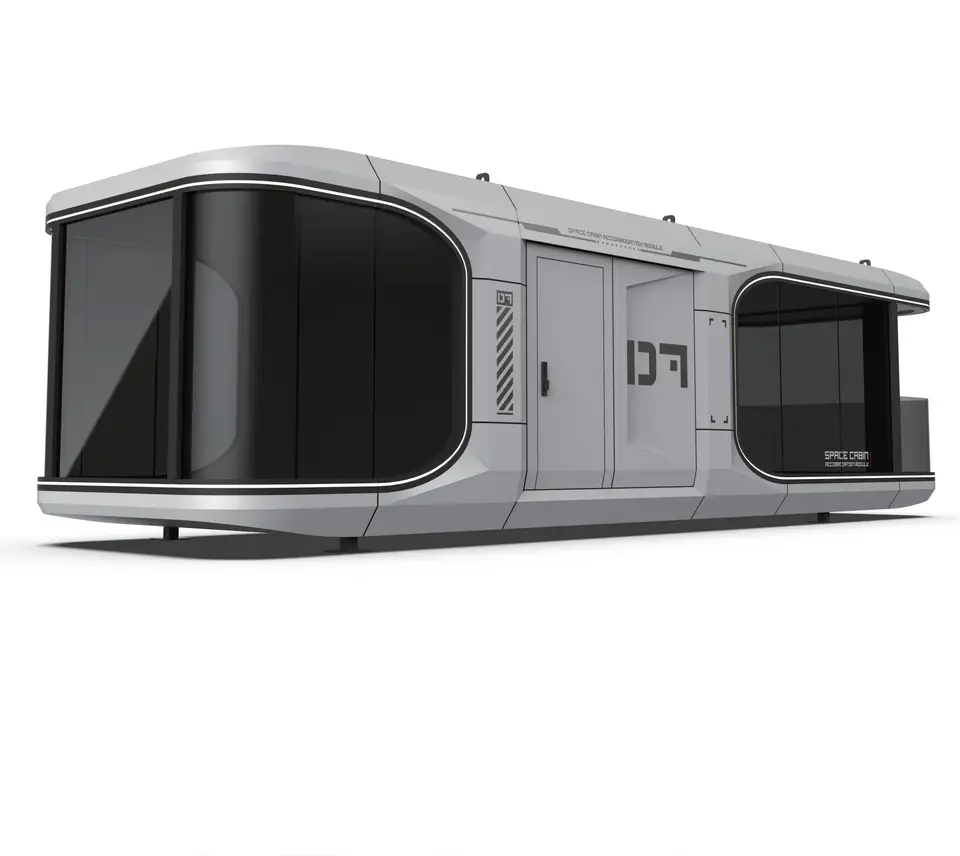 Luxury Mobile Capsule Trailer For Hotel Resorts, Tiny Home Style.