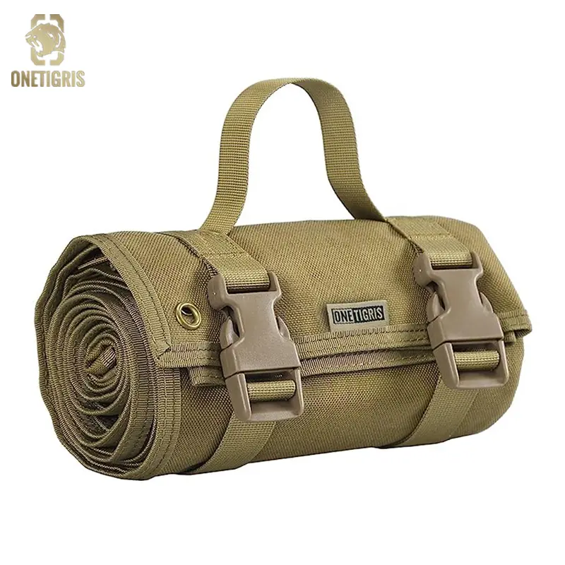 Tactical Waterproof Camping Mat, Roll-Up Training Pad For Hunting & Sniping