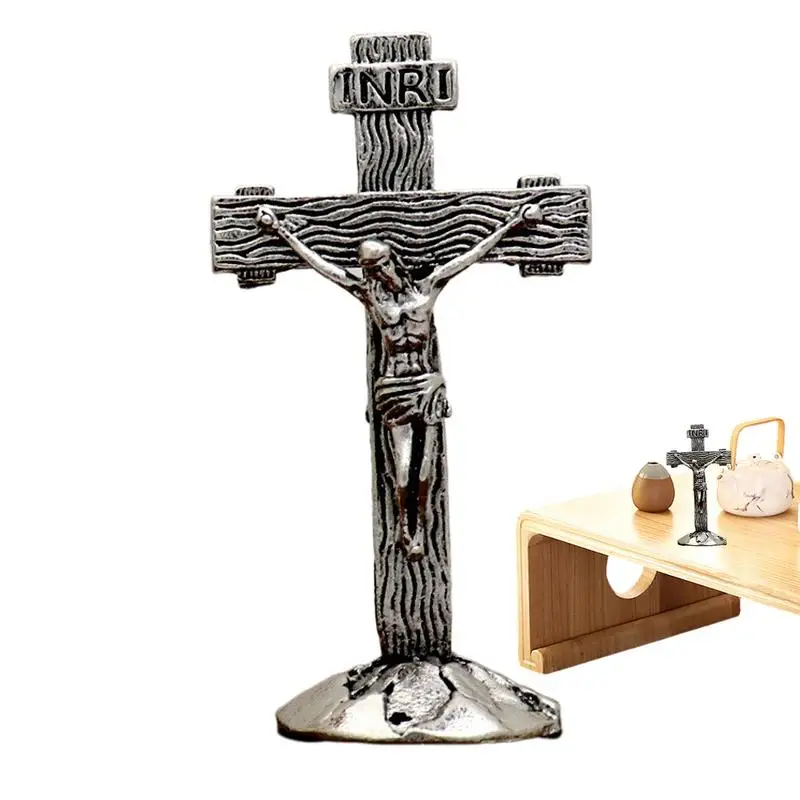 Standing Crucifixion Catholic Iron Jesus Christ Crucifixion For Chapel Catholic Jesus With ...