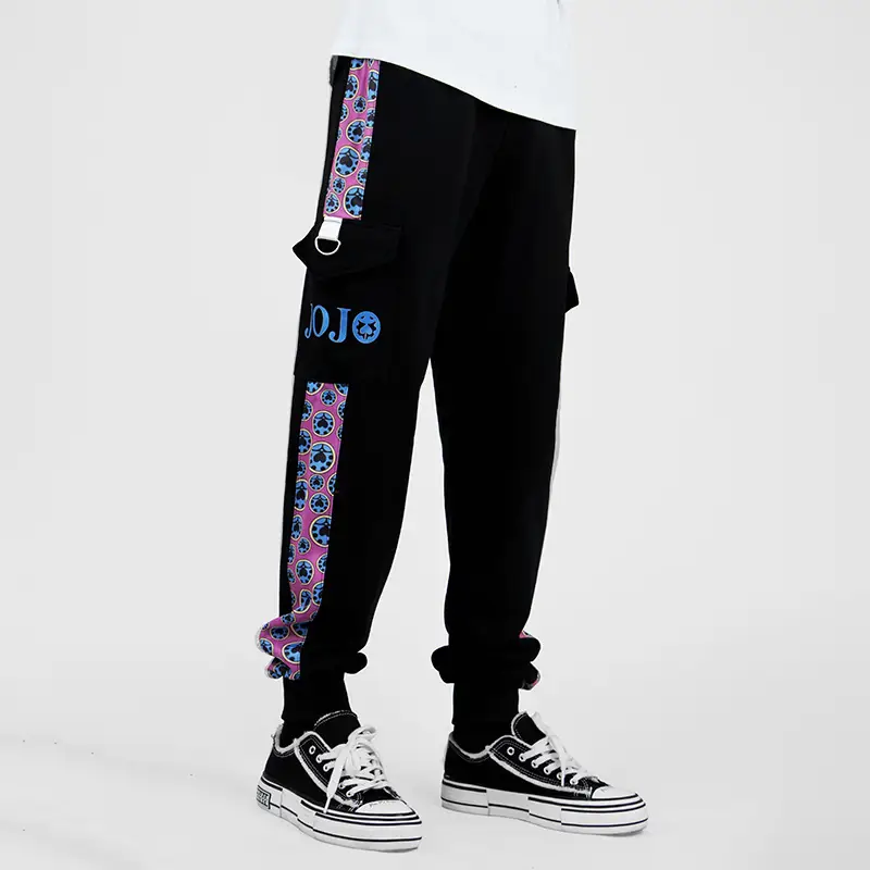 Anime JoJo's Bizarre Adventure Pants Cosplay Costumes Kujo Jotaro ...