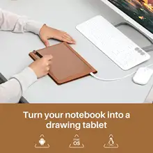 Discover The Huion Note 2-In-1 Digital Notebook For Wireless Drawing ...