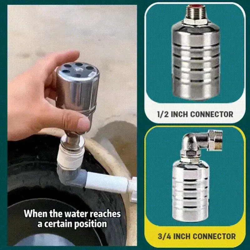 Floating Ball Valve Automatic Water Level Control Valve Stainless Steel ...