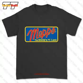 Mepps Fishing Spinners Spoons Lures Logo T-shirt Tee GX9A