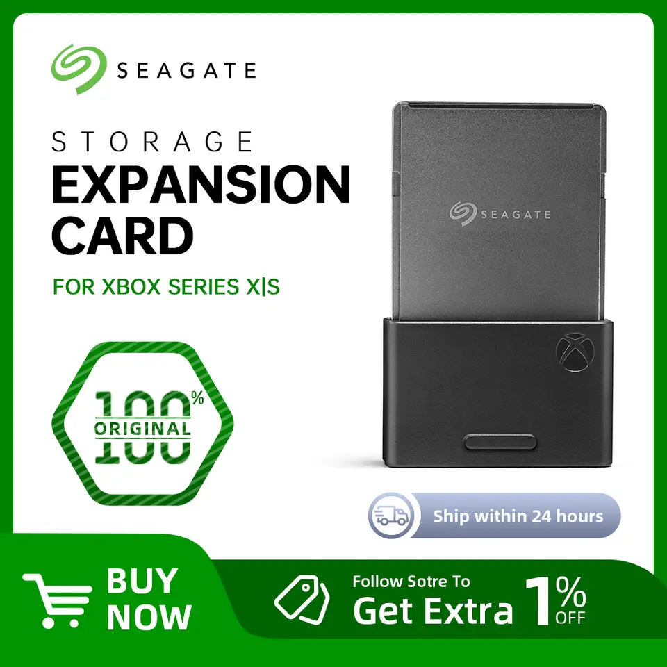 Seagate Nvme Ssd 1Tb/2Tb For Xbox Series X/S - Fast Storage Expansion