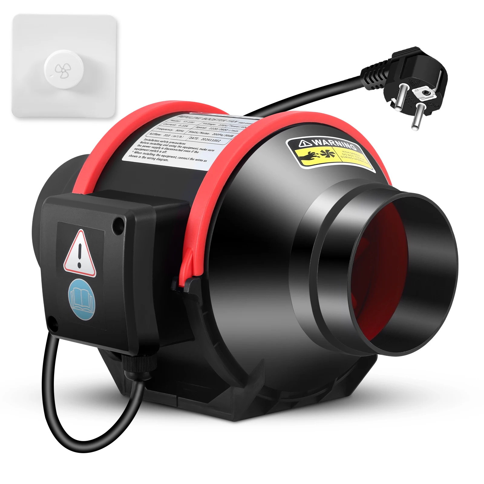 100mm Inline Exhaust Fan: Real-World Performance, Quiet Operation, and ...