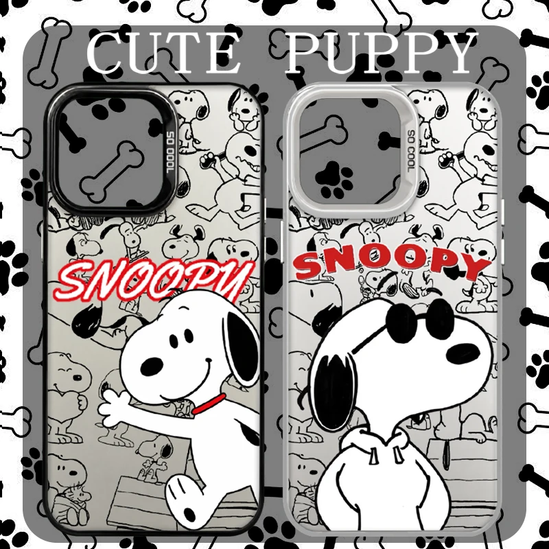 Cartoon COOL S-Snoopy CUTE Puppy Phone Case for Xiaomi Redmi Note 15 14 ...