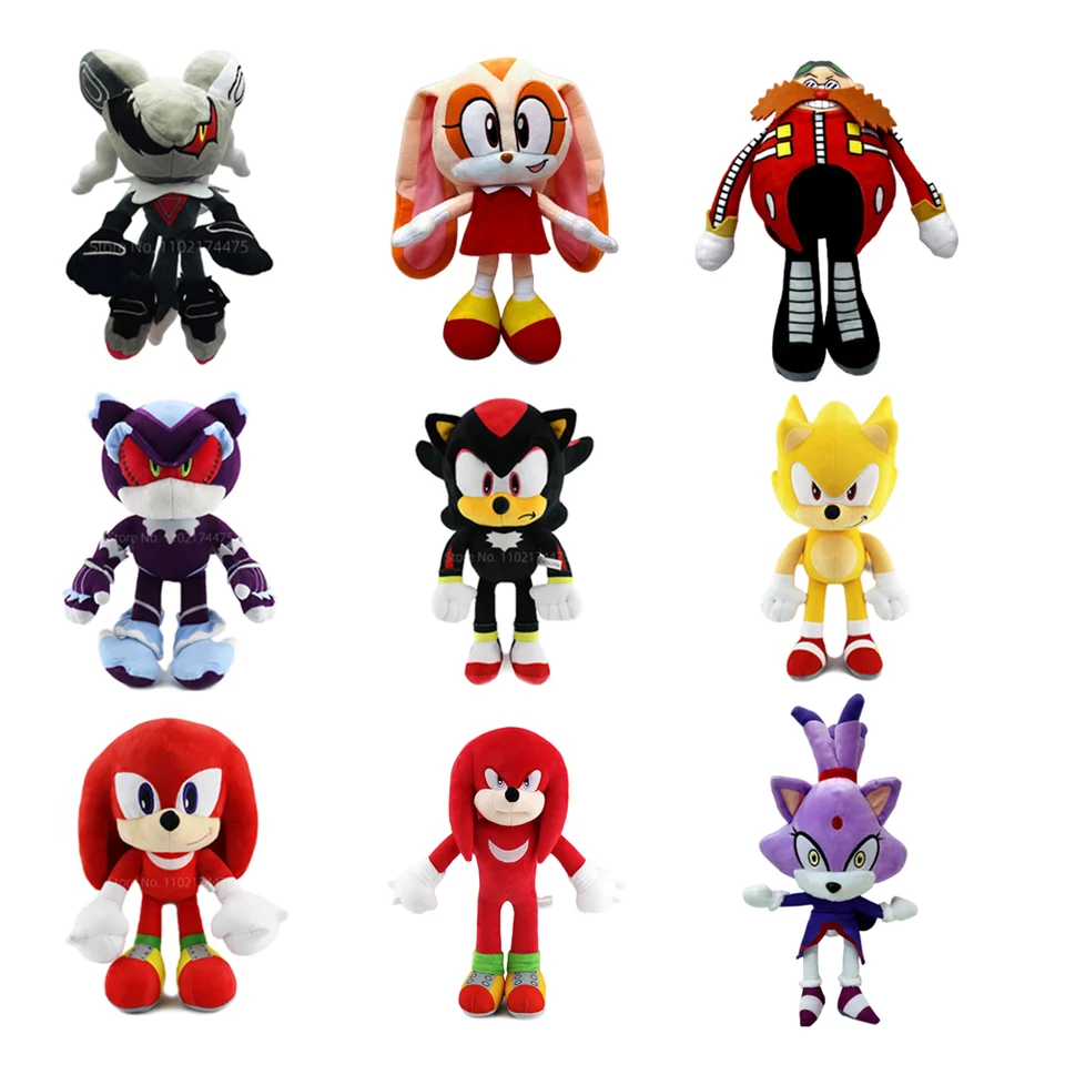 Sonic plush set-AliExpress