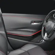 Car Interior Moulding Trim Self-adhesive Dashboard Leather Decorative ...