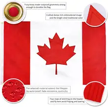 90X150cm 3x5fts Canadian Flag Hanging Flag Canada National Flag Banner ...